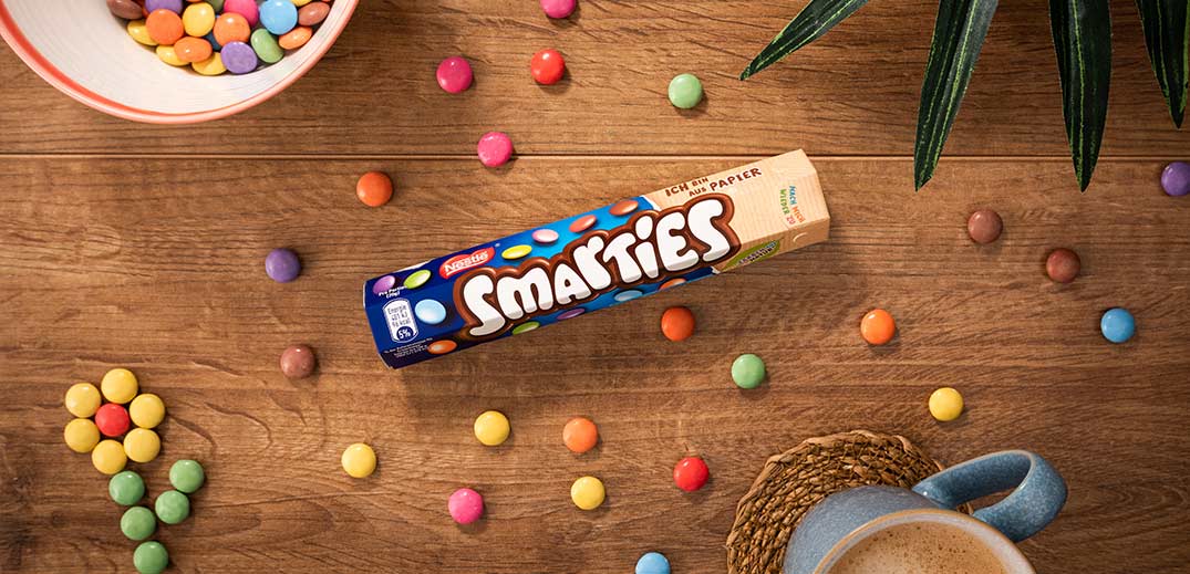 SMARTIES in Papier: eine nachhaltige Lösung | Nestlé