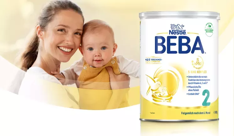 BEBA Folgemilch - Unser Bestes für Ihr Baby | Nestlé